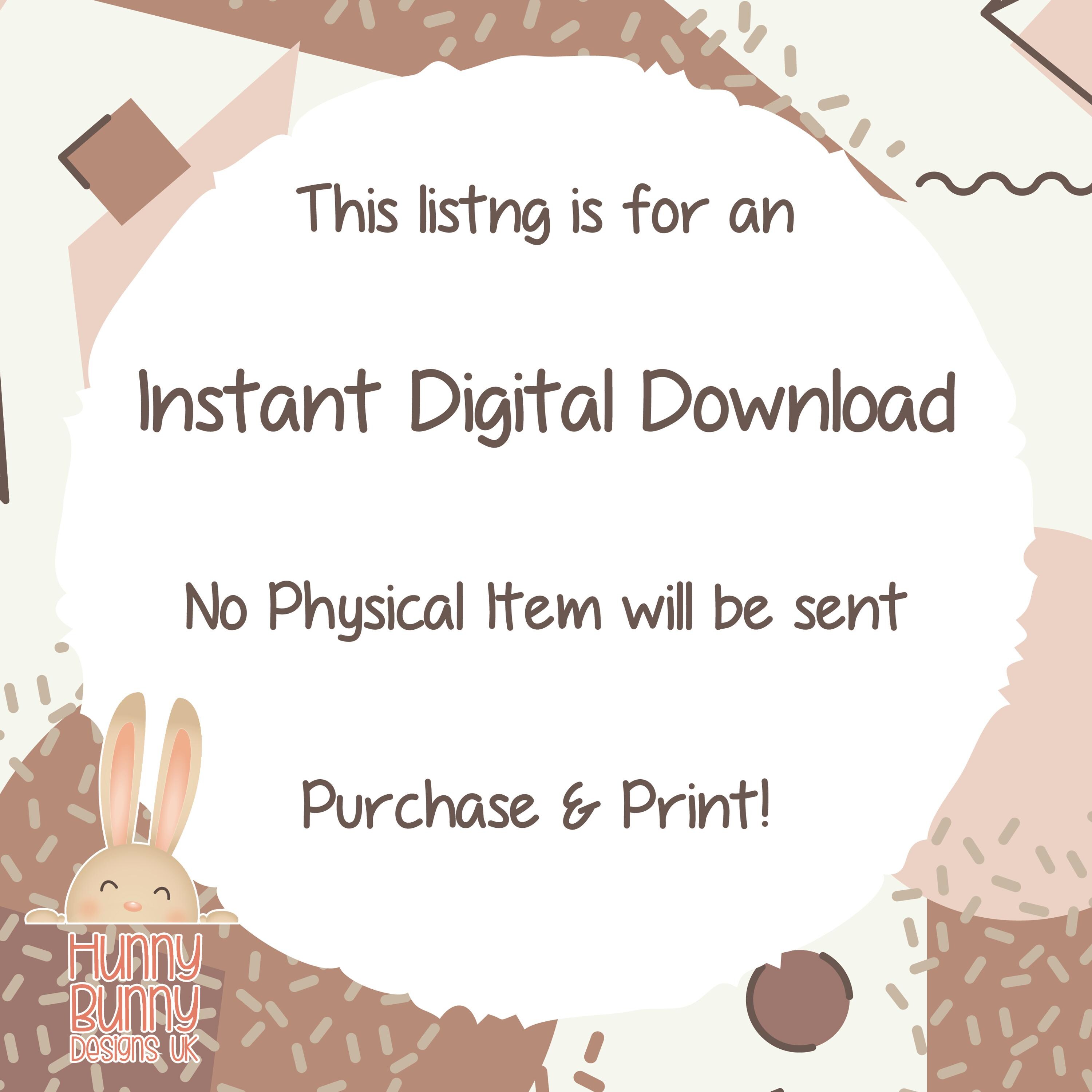 Blue Rabbit Number One Clipart, 1st Birthday PNG (digital Download) - Etsy