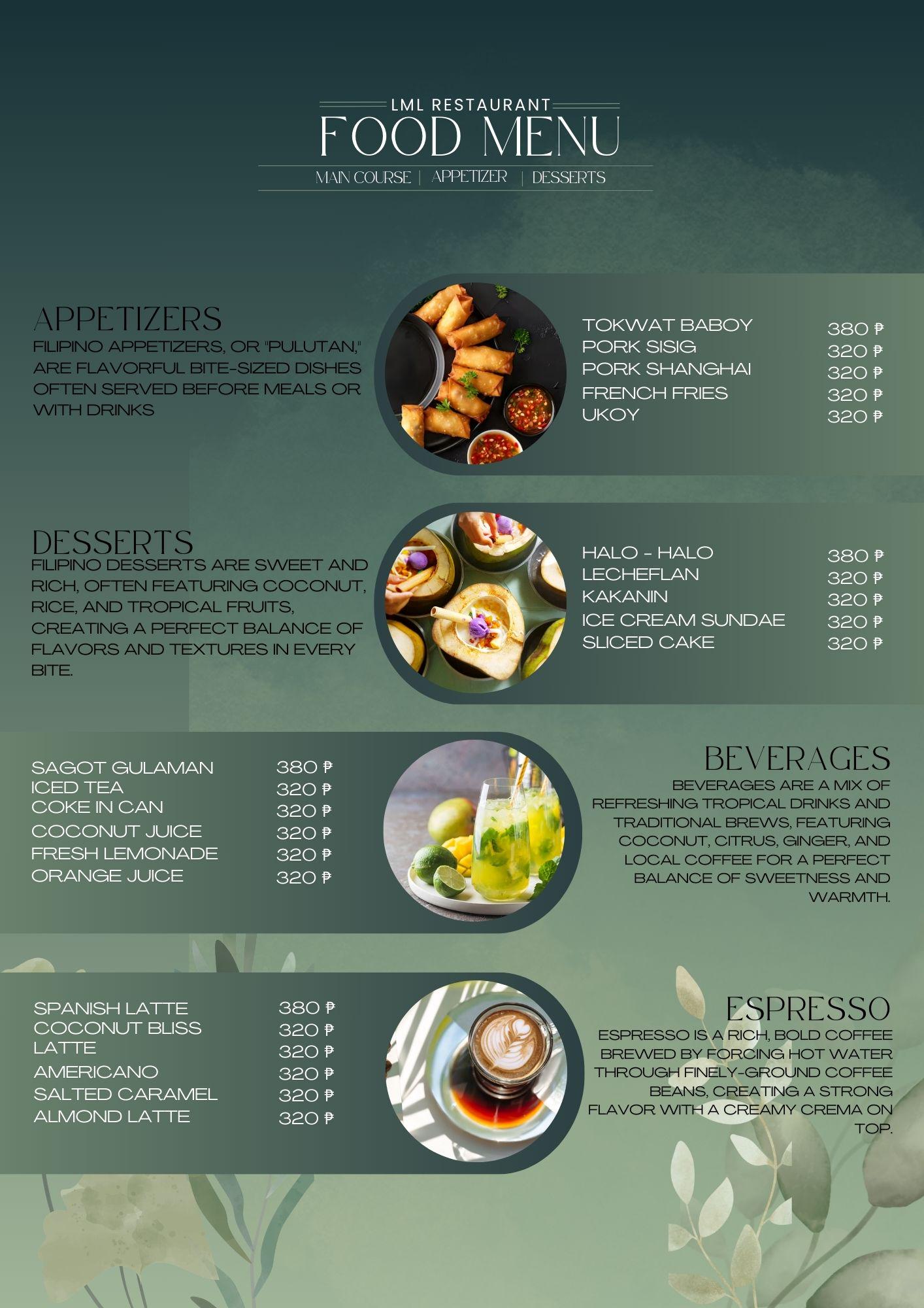 Printable and Fully Editable Menu Layouts - Etsy