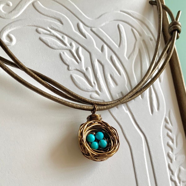 Robin Eggs and Nest - Etsy