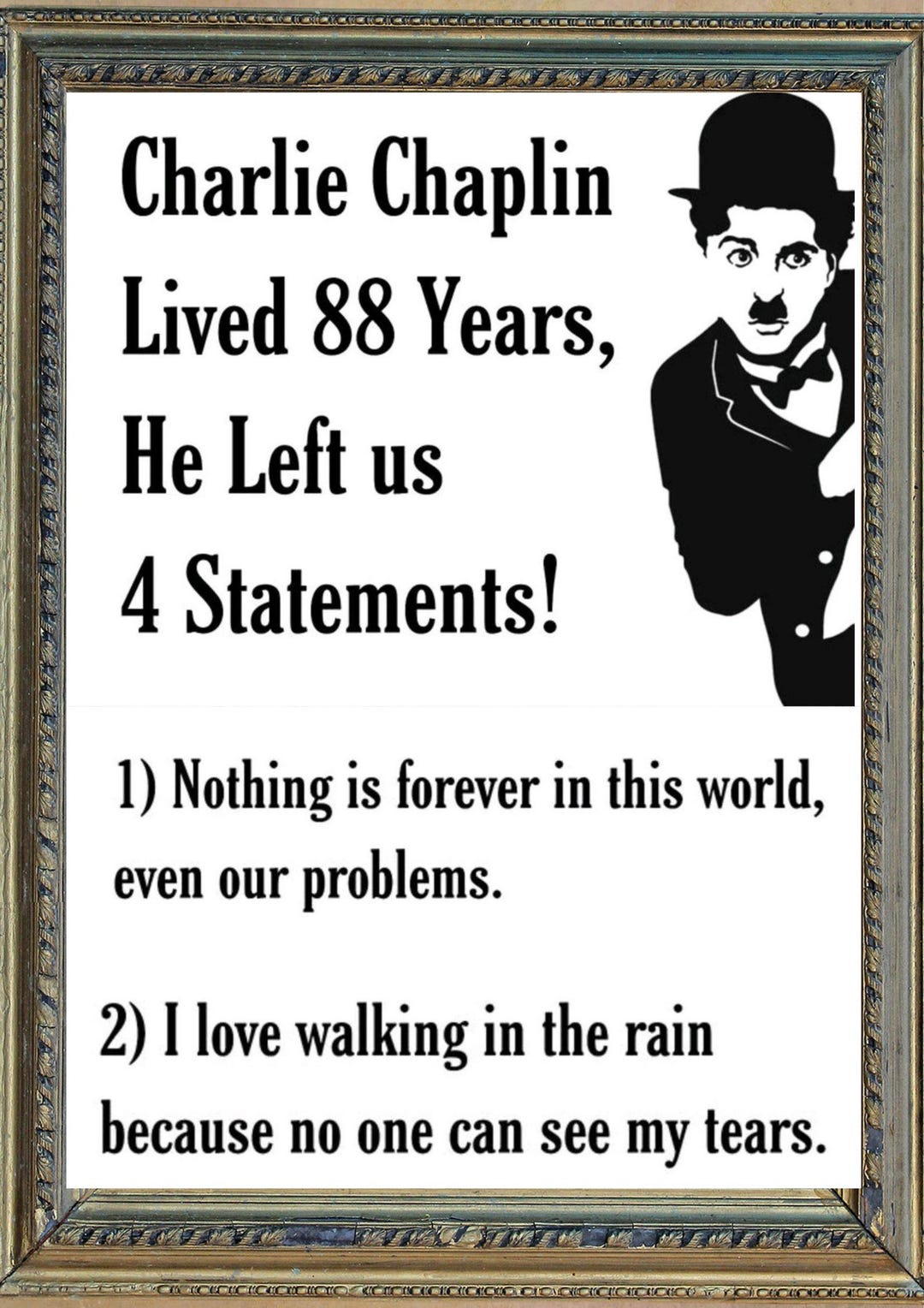Printable Poster Charlie Statements - Etsy
