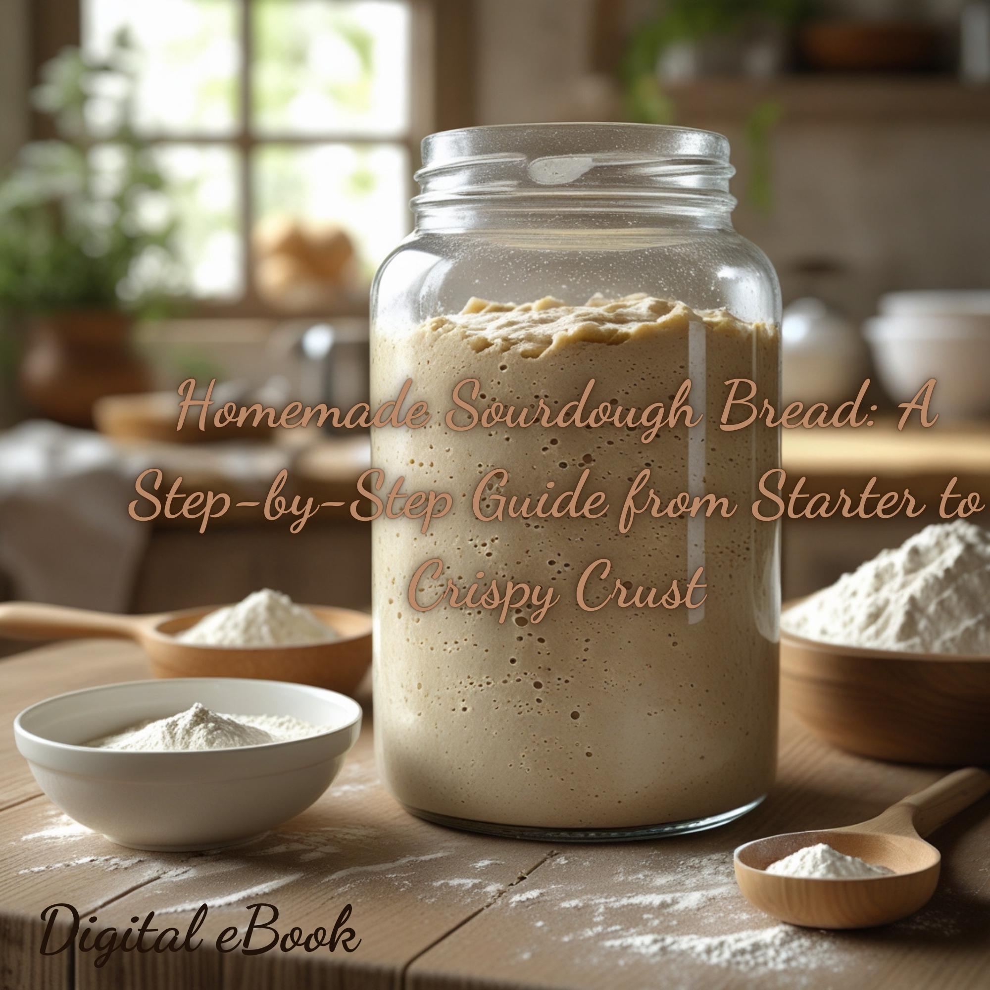 Recipe Healthy Family Food.homemade Sourdough Bread:a Step-by-step ...