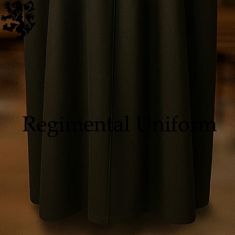 Clerical Cloak With Collar : Catholic Priest Monk Black Wool Vestments ...