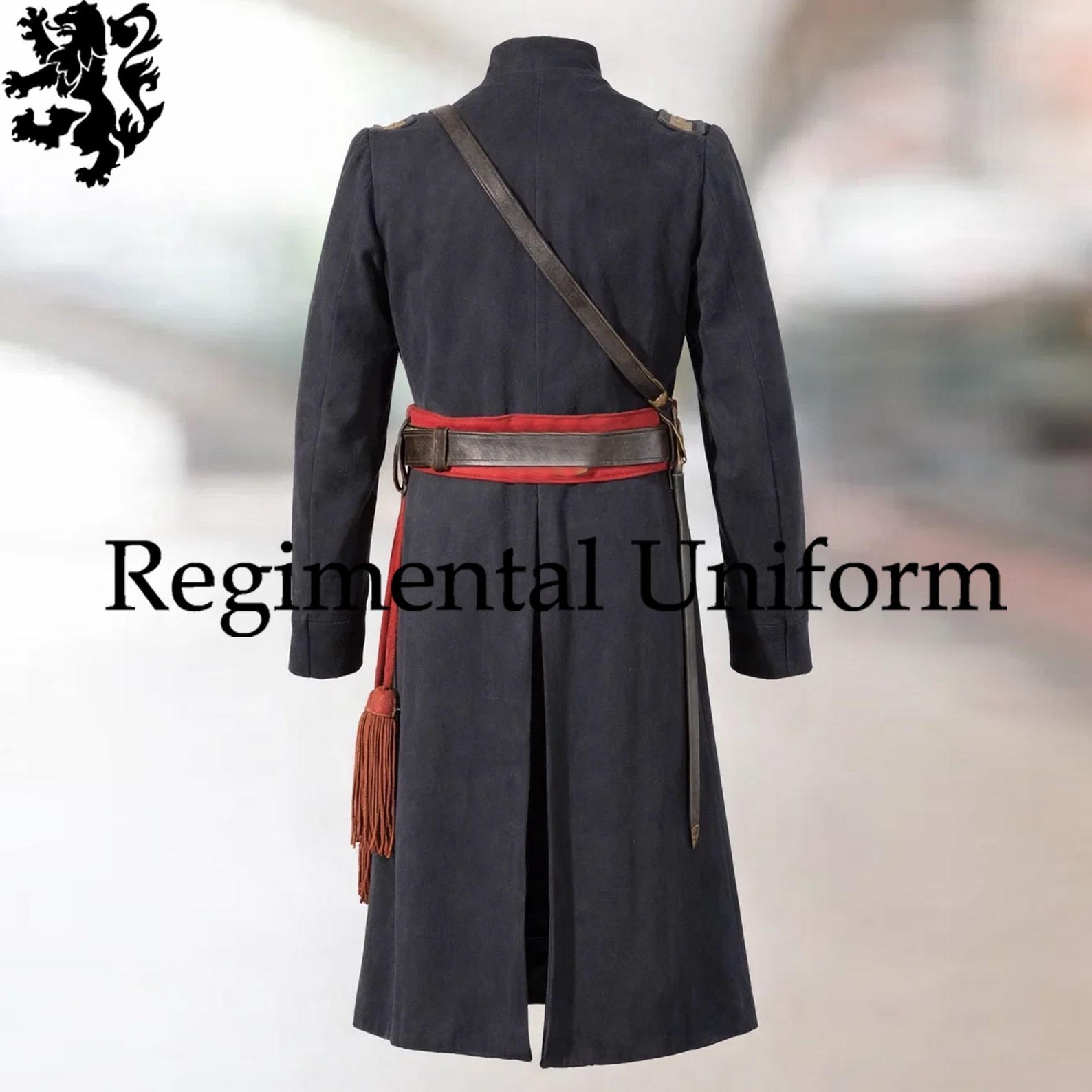 US Civil War Union Officer Frock Coat | 1860s Reenactment Uniform ...