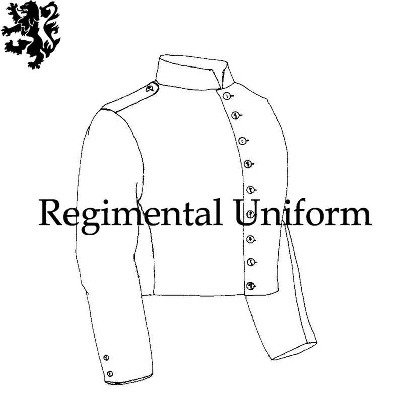 Military Jacket Pattern - Etsy