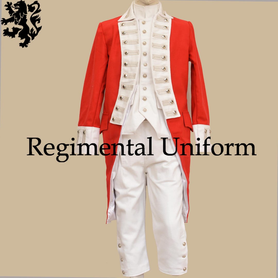 Revolutionary War Uniform Military Uniform British Hussar Jacket ...