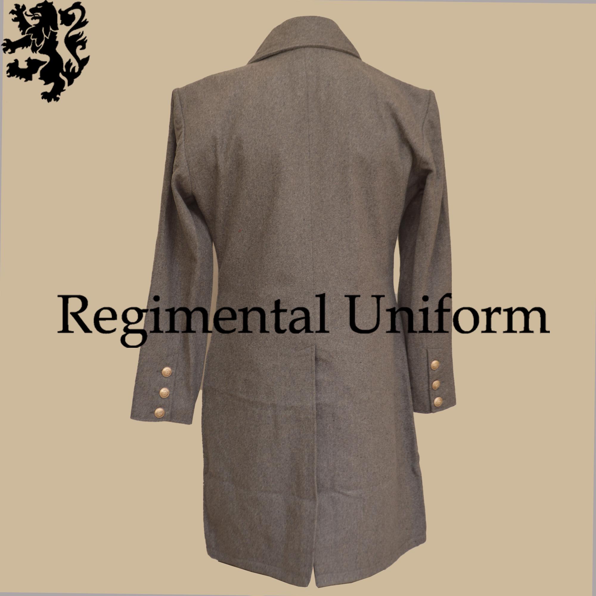 British Military Outfit, Army Civil Uniform Double Breasted Coat ...