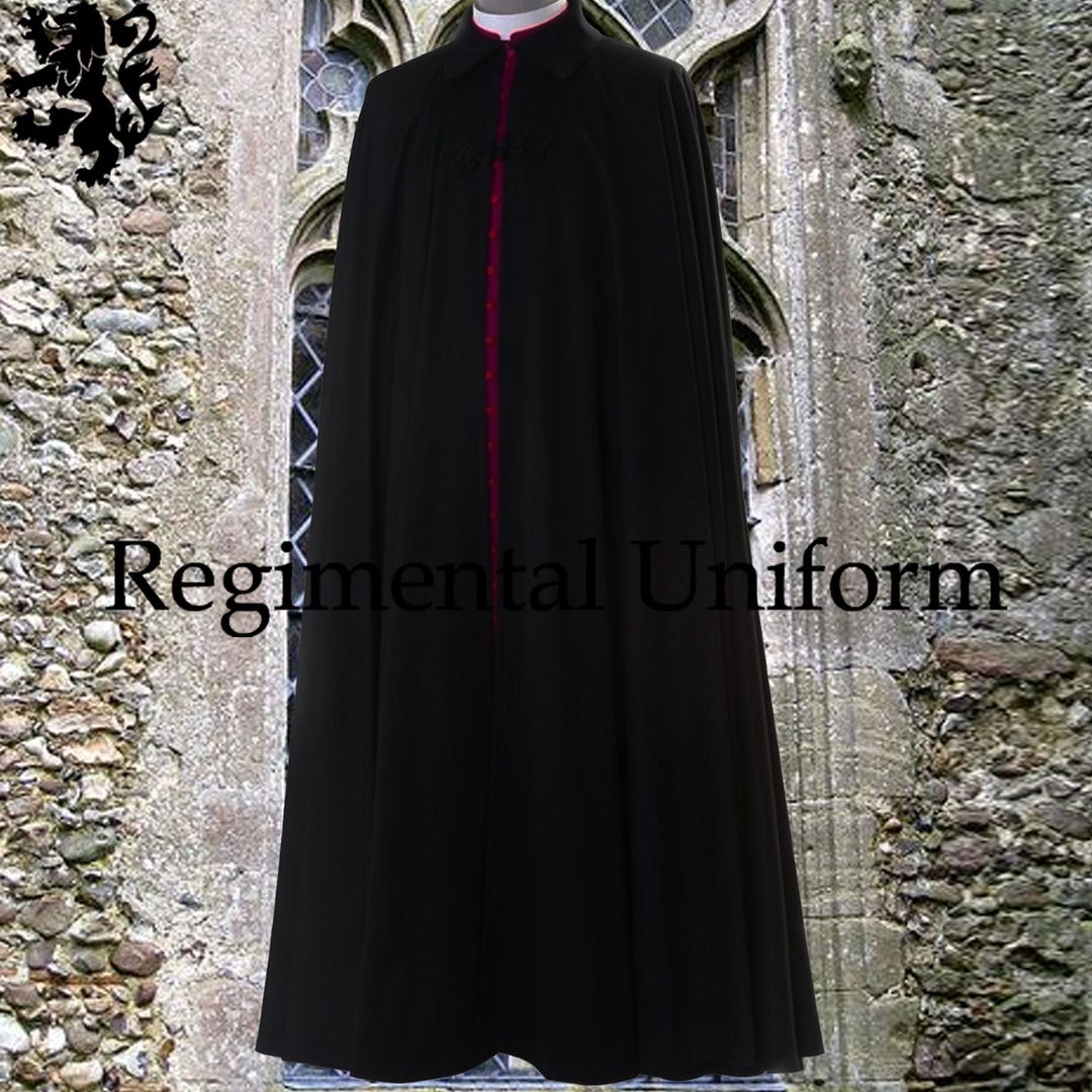 Christmas Clergy Cloak : Catholic Christian Costume Bishop Ceremonies ...