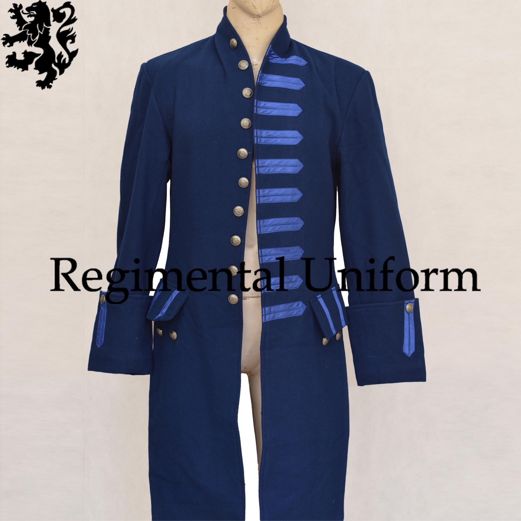 18th Century Frock Coat | Military Frock Coat | Colonel Frockcoat ...