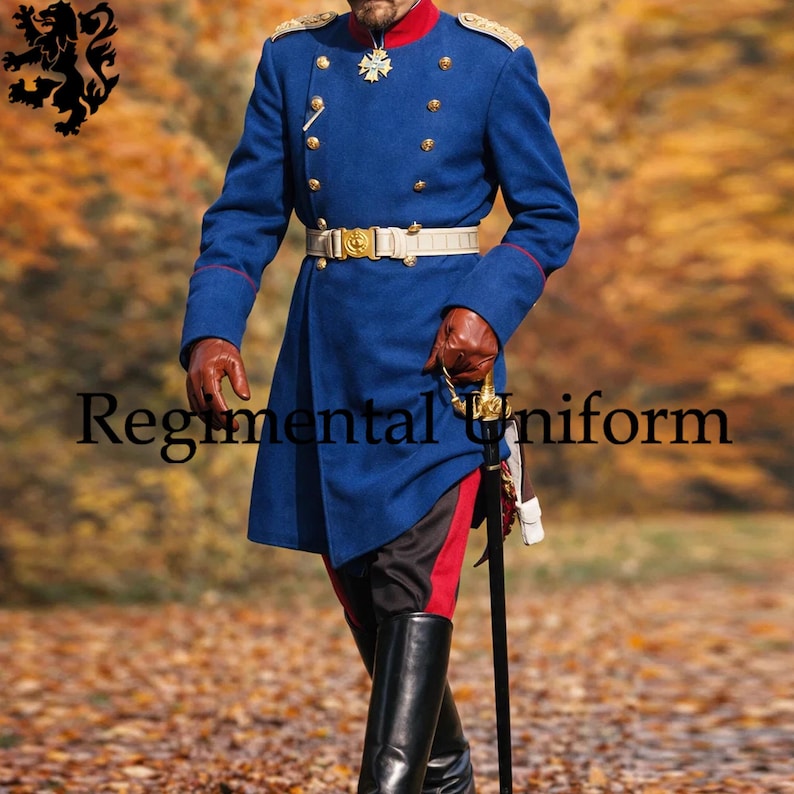 Prussian 19th Century Officer's Uniform | Historical Reenactment ...
