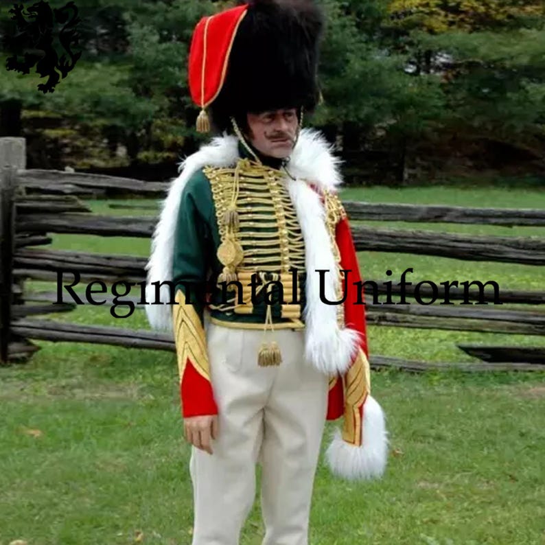 Napoleonic War Uniform, Horse Hunter Jacket, Hussar Jacket, British ...