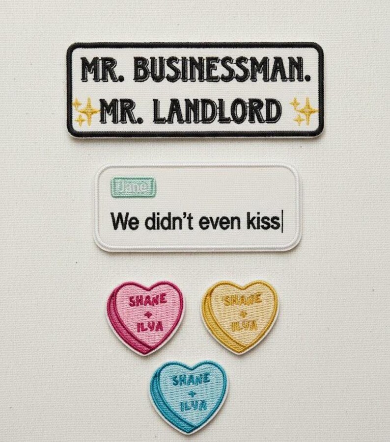 Rozanov & Hollander Heated Rivalry Embroidered Patch Random – Hudson ...