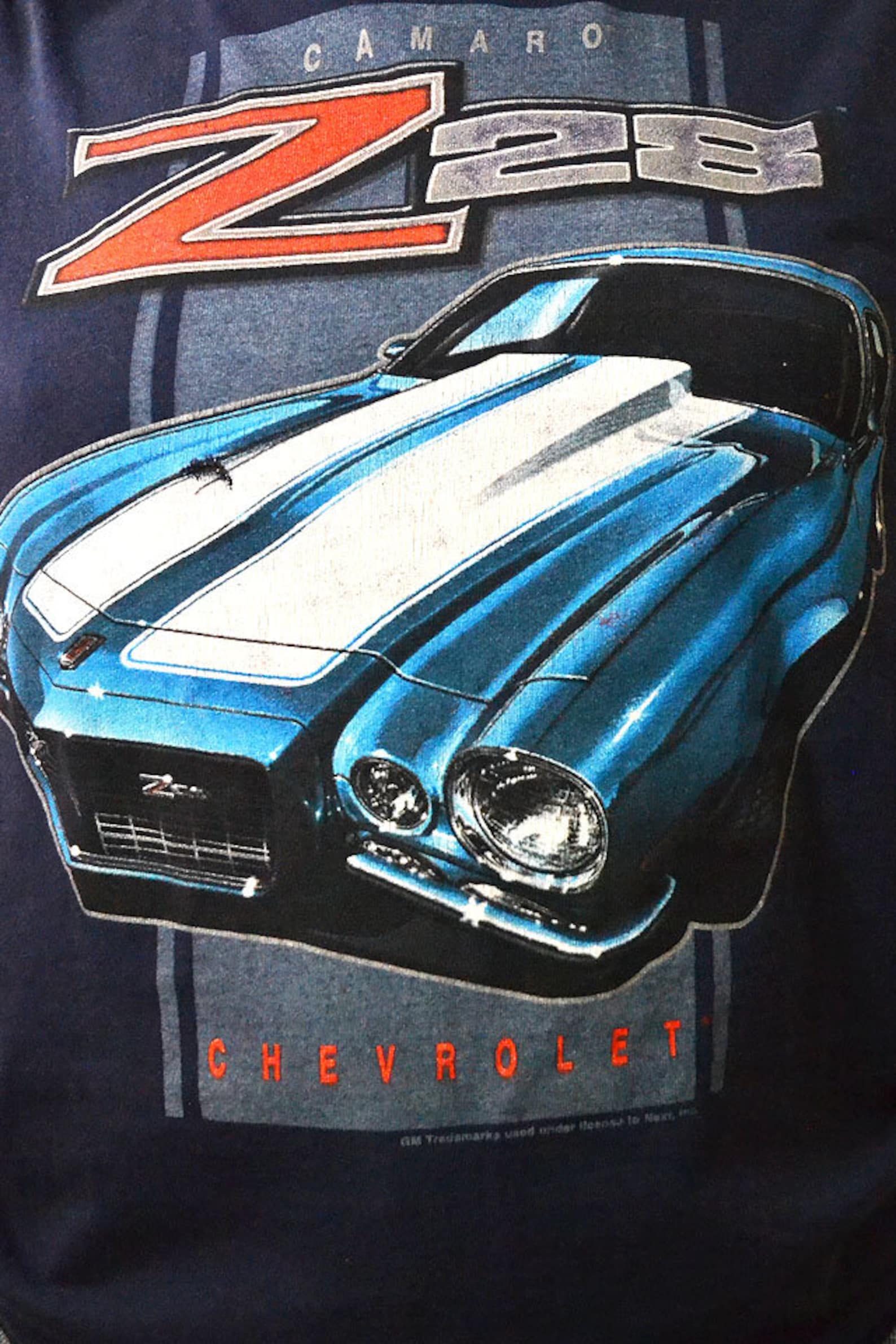 Vintage Camero C28 Muscle Car Logo Long Sleeve T-shirt // S | Etsy