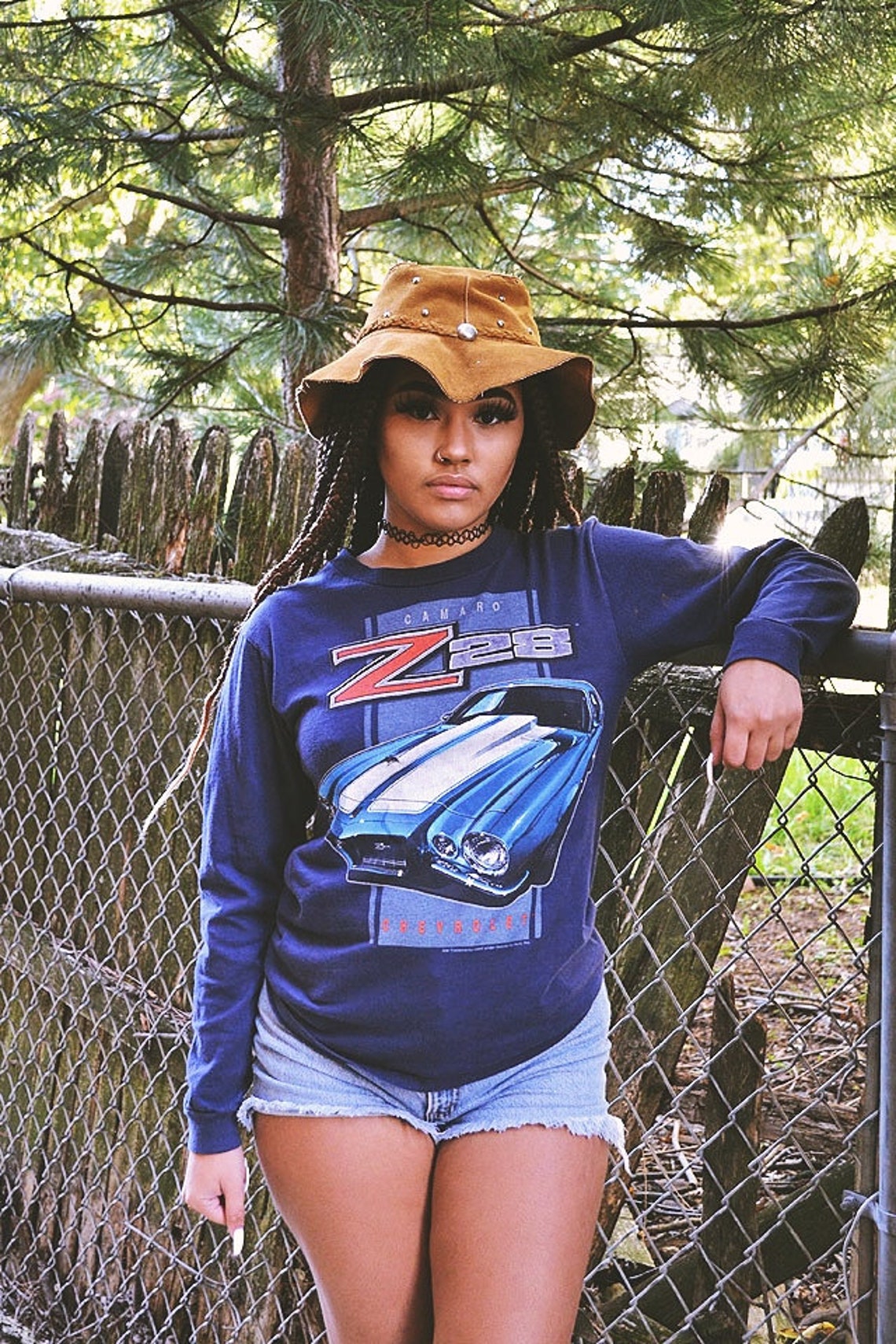 Vintage Camero C28 Muscle Car Logo Long Sleeve T-shirt // S | Etsy