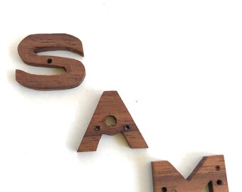 Alphabet buttons | Etsy