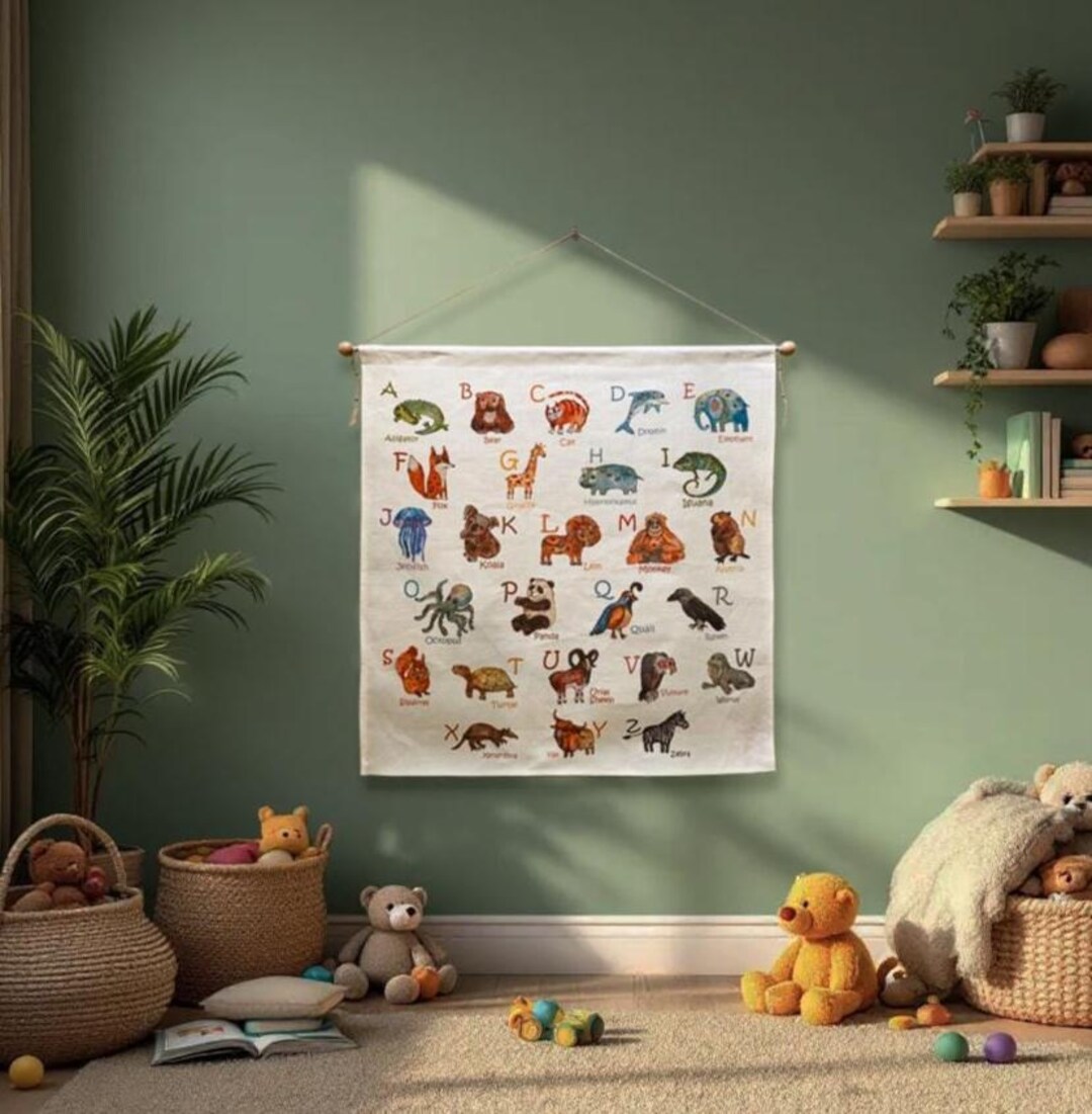 Sustainable Preschool Alphabet Activity, Homeschool Printable ABC ...