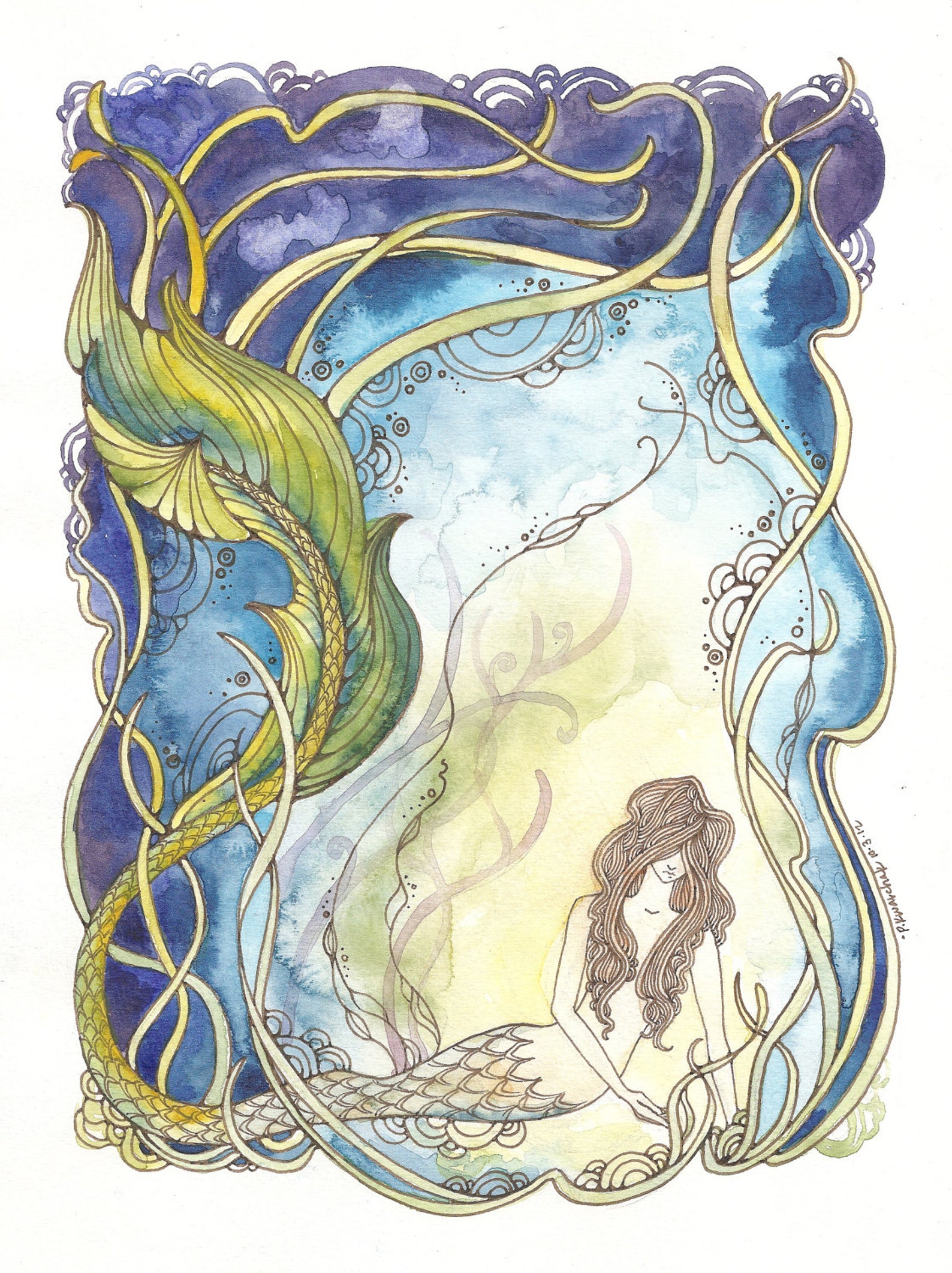 Undine - Print - Etsy