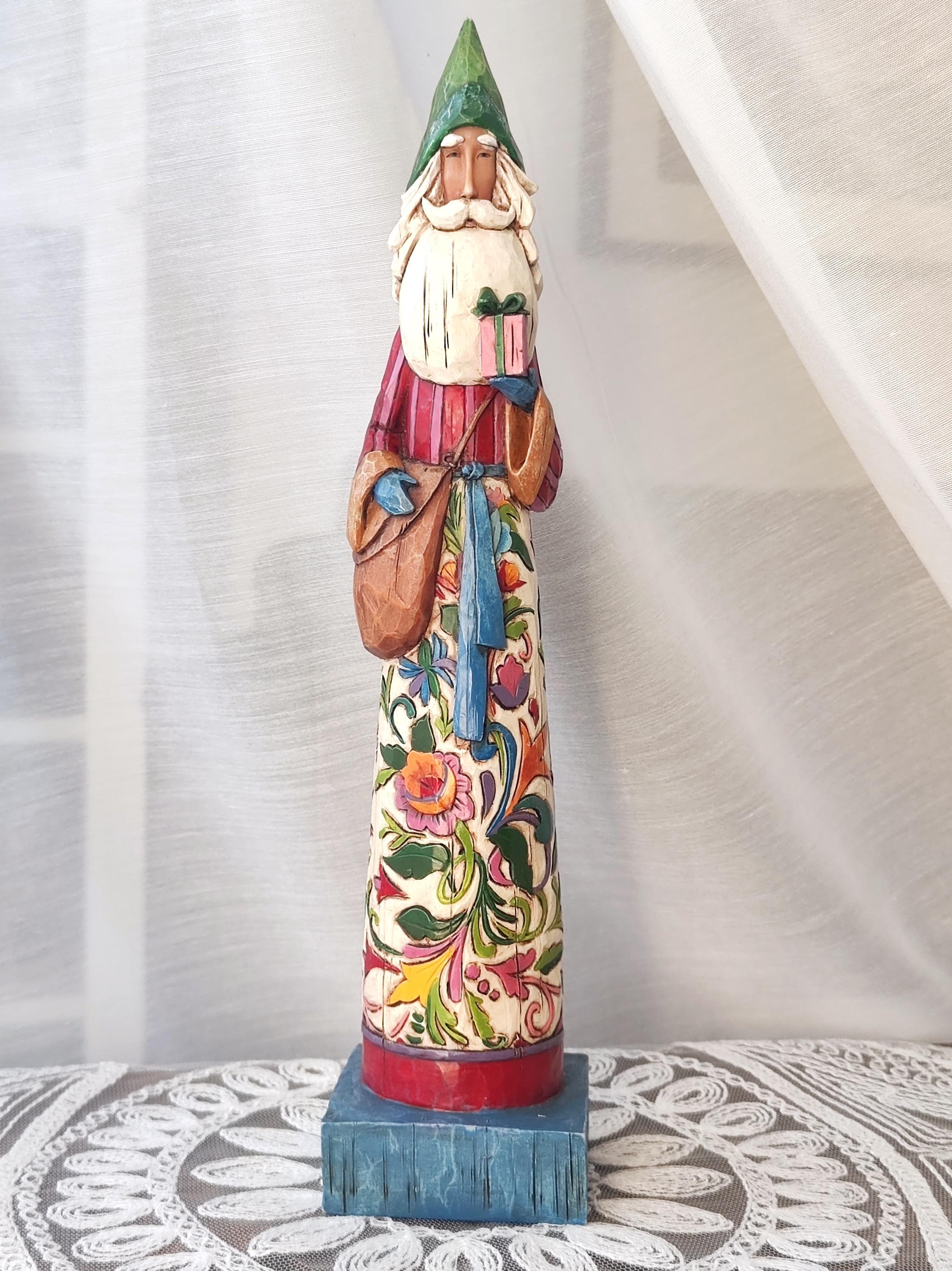 Jim Shore Santa Claus Figurine, Heartwood Creek “the Joy of Giving ...