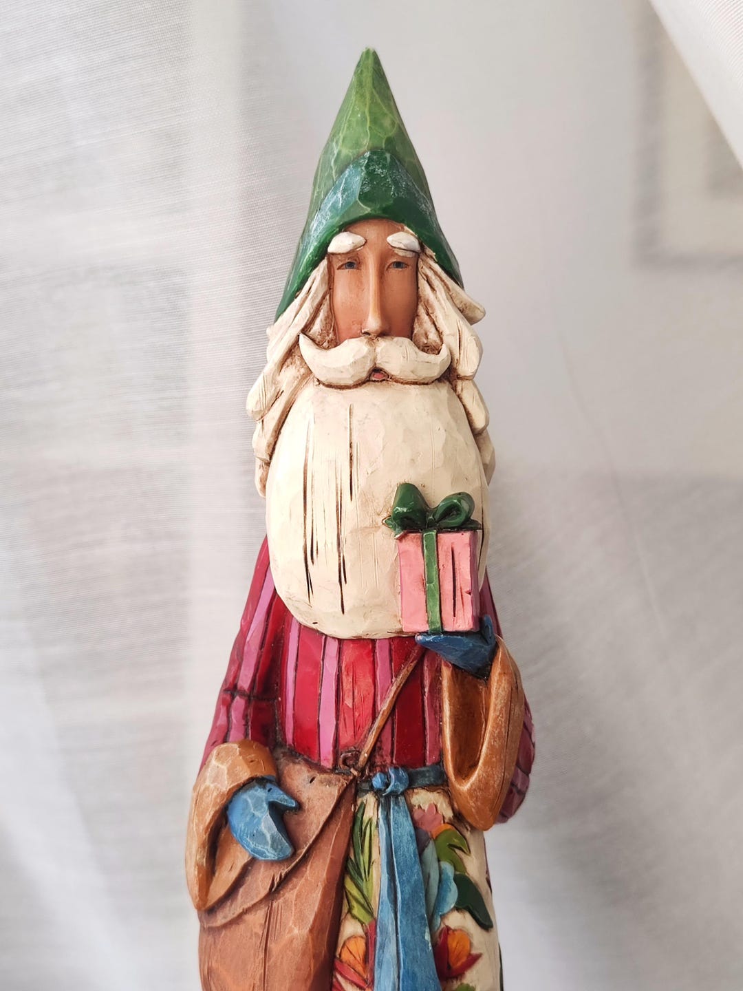 Jim Shore Santa Claus Figurine, Heartwood Creek “the Joy of Giving ...