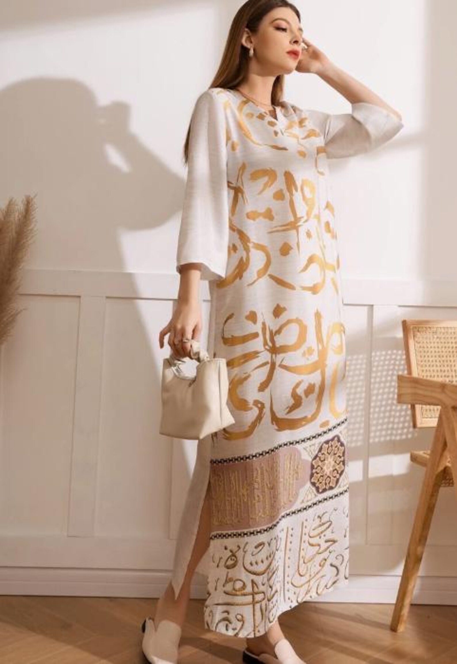 Ramadan Mubarak Dress Sewing Pattern,İslamic Clothing Desing,long ...