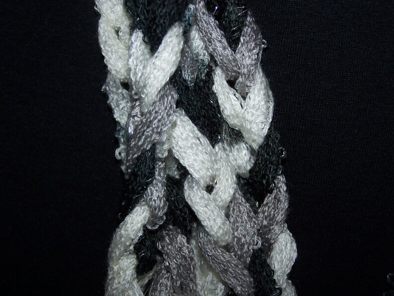 Continuous Hip Hop Crochet Chain Scarf - Etsy