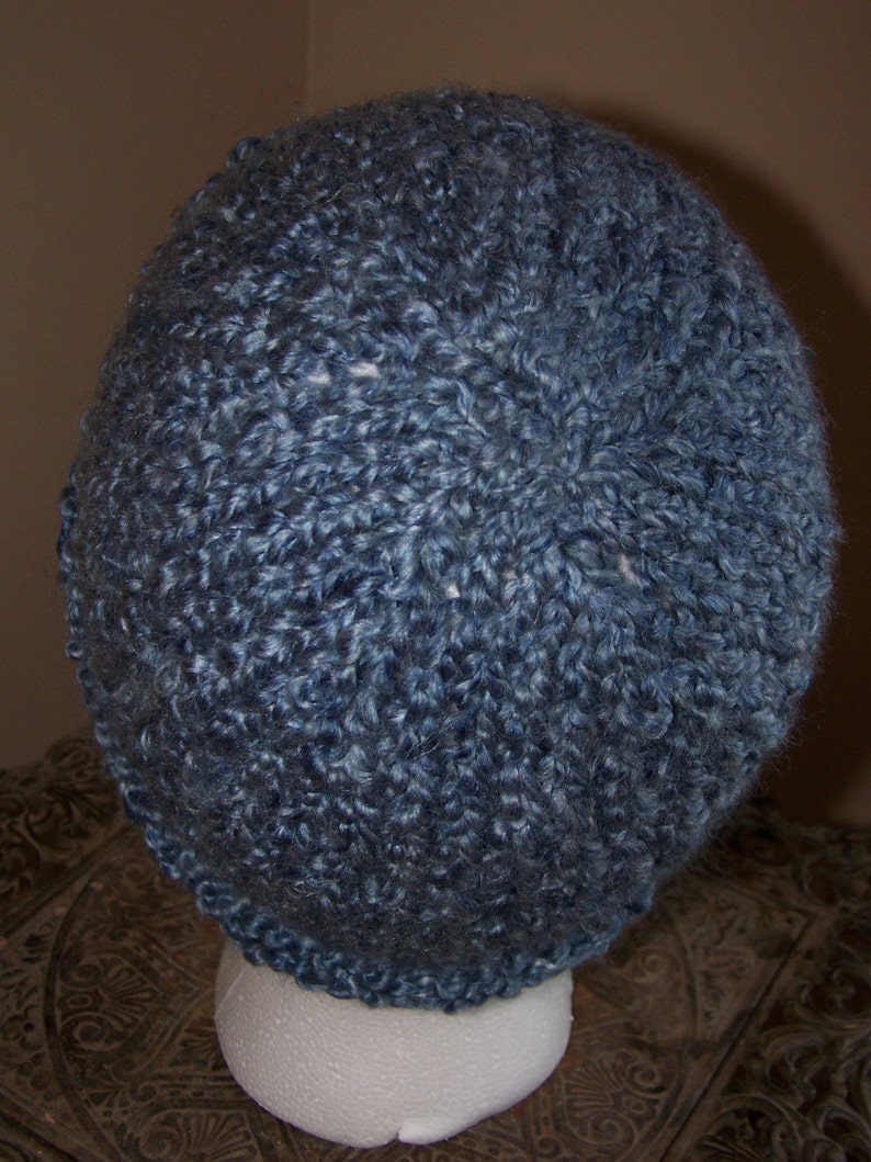 Blue Chemo Knit Cap - Etsy