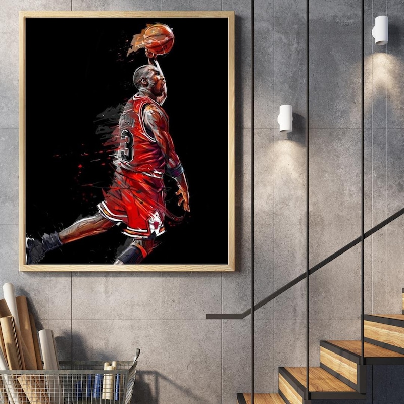 Michael Jordan Poster - Etsy