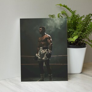 Muhammad Ali Workout Poster,muhammad Ali Running Wall Art, Gym Wall Art ...