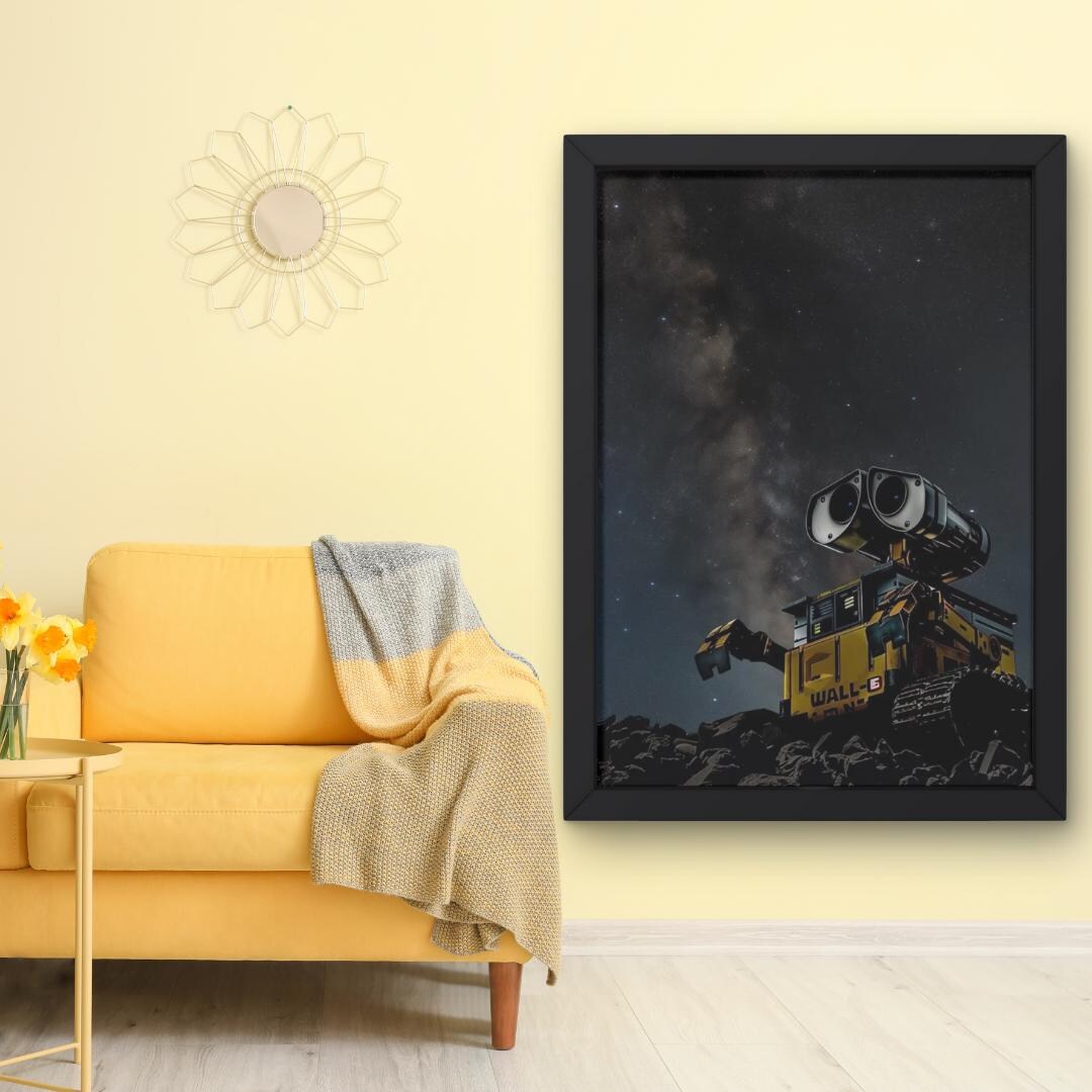 Wall-e Illustration Wall Art, Wall-e Illustration Wall Art,wall-e Large ...