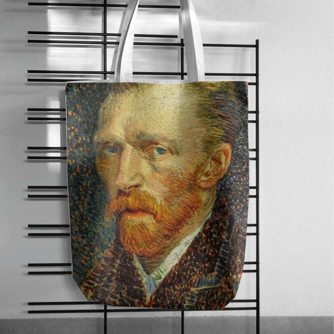 Van Gogh Self-portrait Tote Bag, Van Gogh Self-portrait Art Tote Bag ...