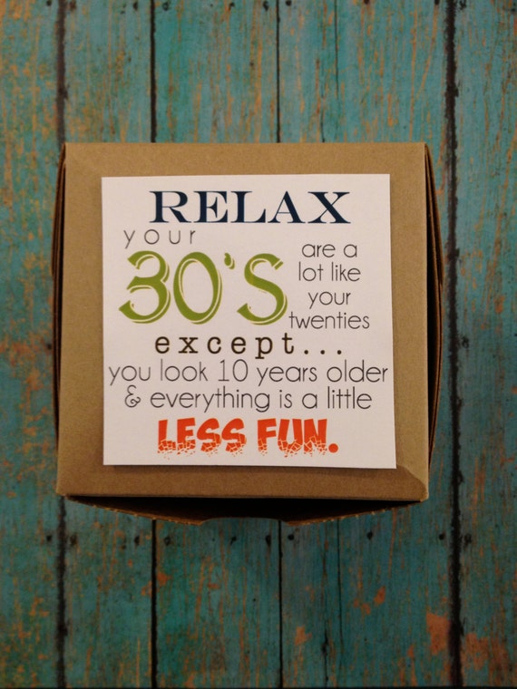30th Birthday Labels Printables