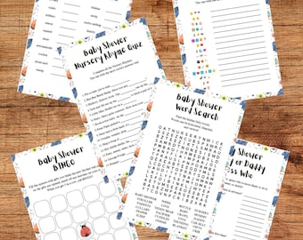 Little Love Bug Baby Shower Games - Etsy