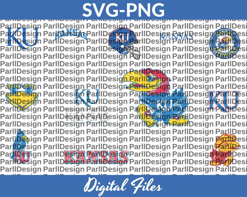 Kansas Jayhawks Svg, Cut File for Cricut Silhouette, SVG Bundle ...