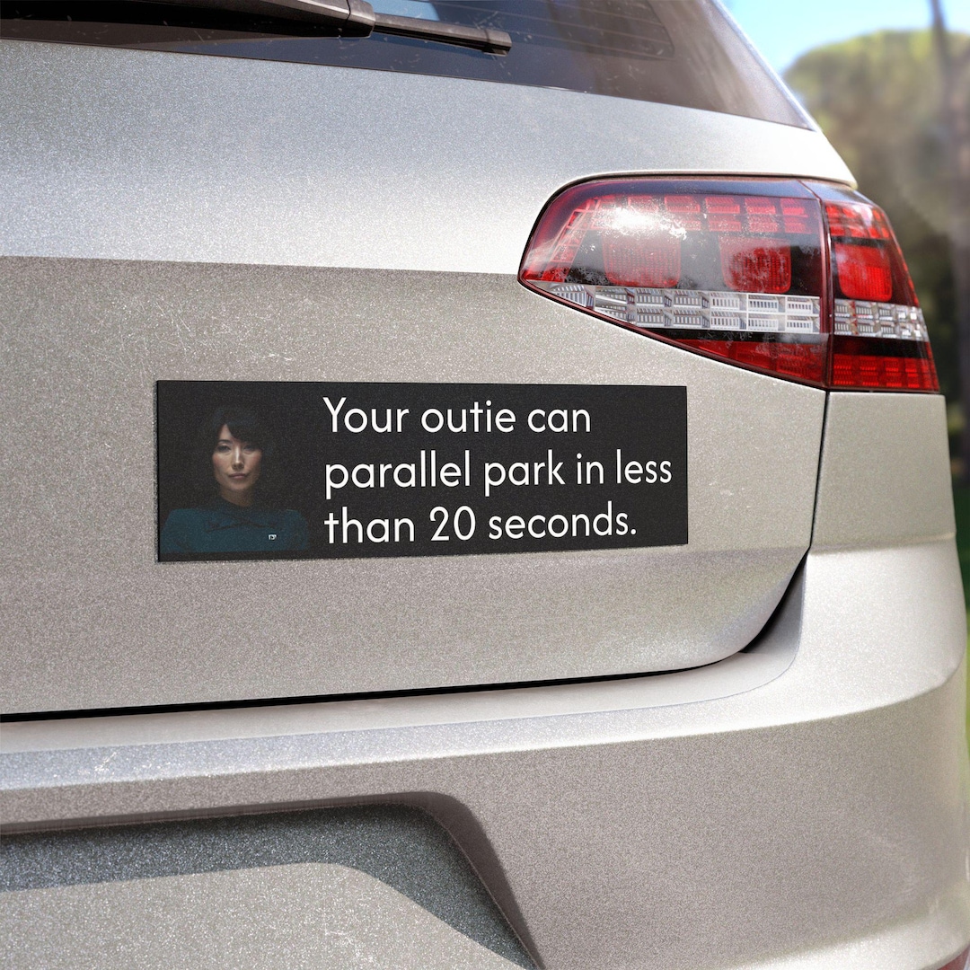 Severance Car Magnet - Your Outie Knows Can Parallel Park in Less Than ...
