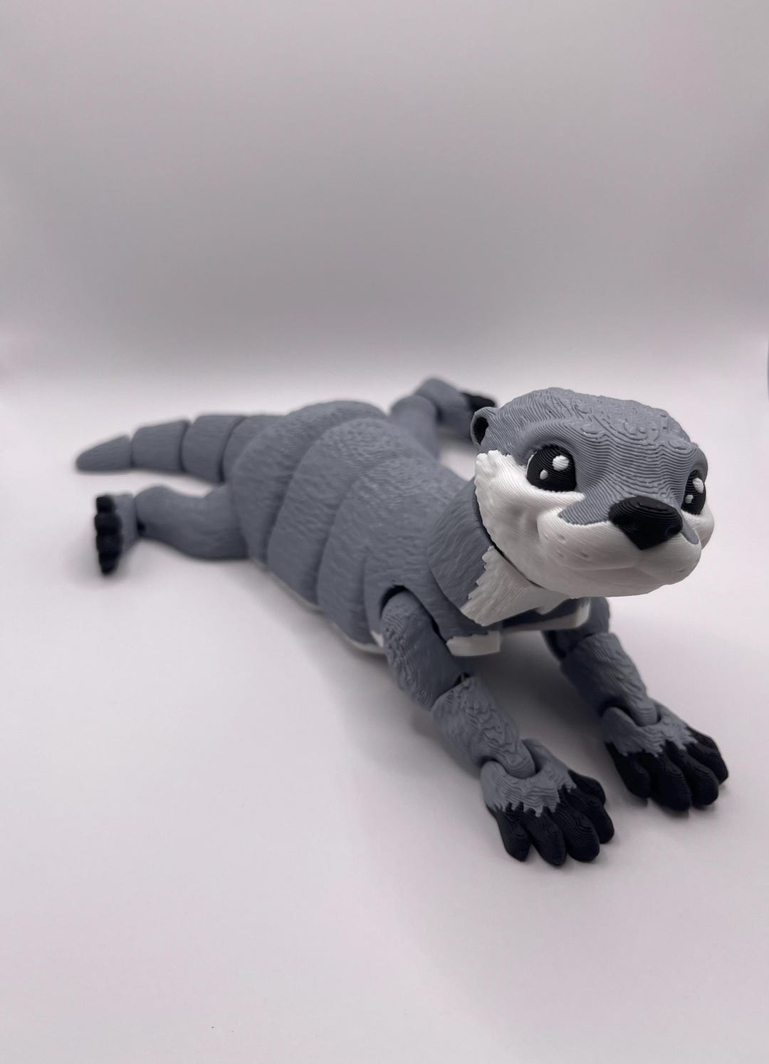 Flexi Otter 3D Otter Figure Large Toy - Etsy