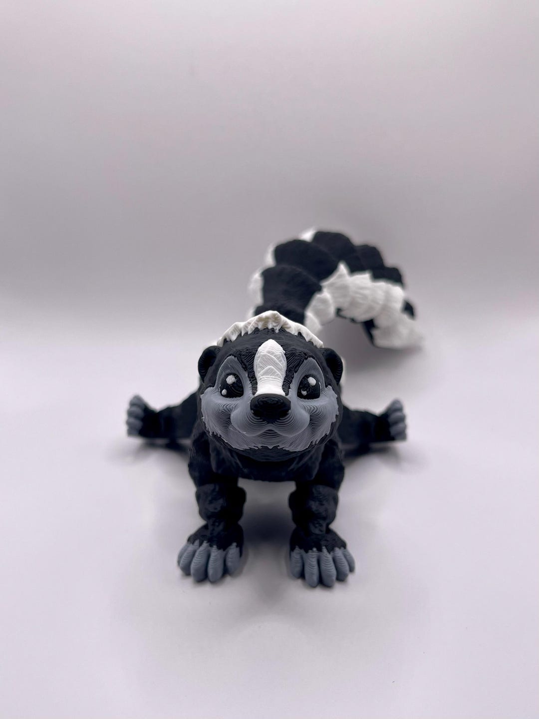 3D Skunk Figure "flexi Skunk" Toy - Etsy