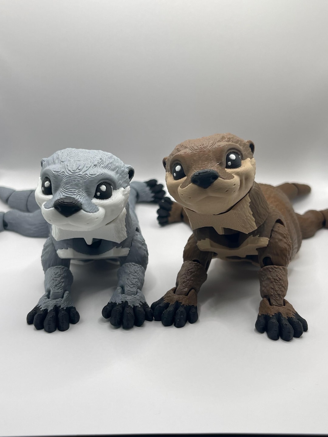 Flexi Otter 3D Otter Figure Large Toy - Etsy
