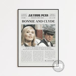 Black Bonnie and Clyde Movie - Etsy