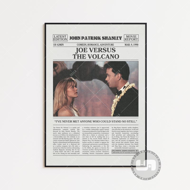 Volcano Movie Poster - Etsy