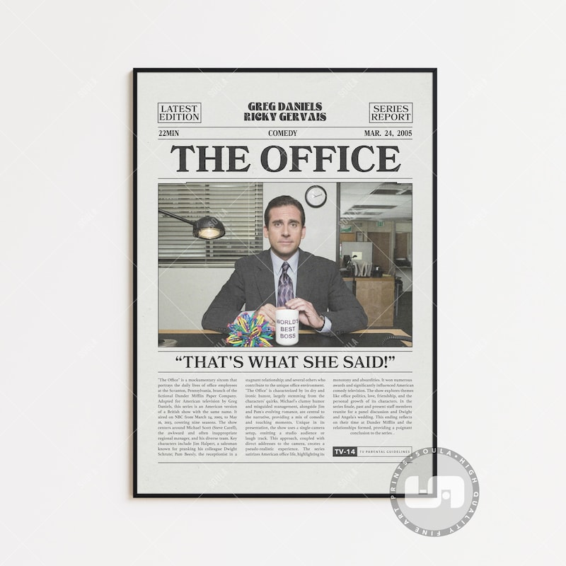 The Office Poster - Etsy