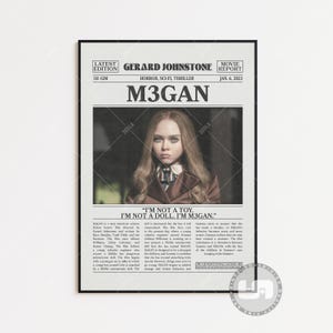 M3gan Poster - Etsy