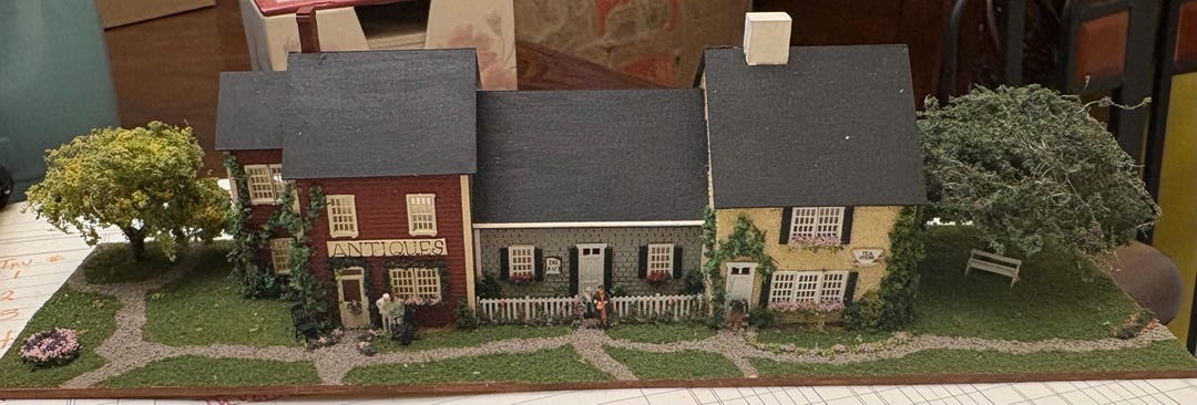 Pat Russo Row Shops 1:144 (NOS) 1998, Limited Edition #8 - Etsy