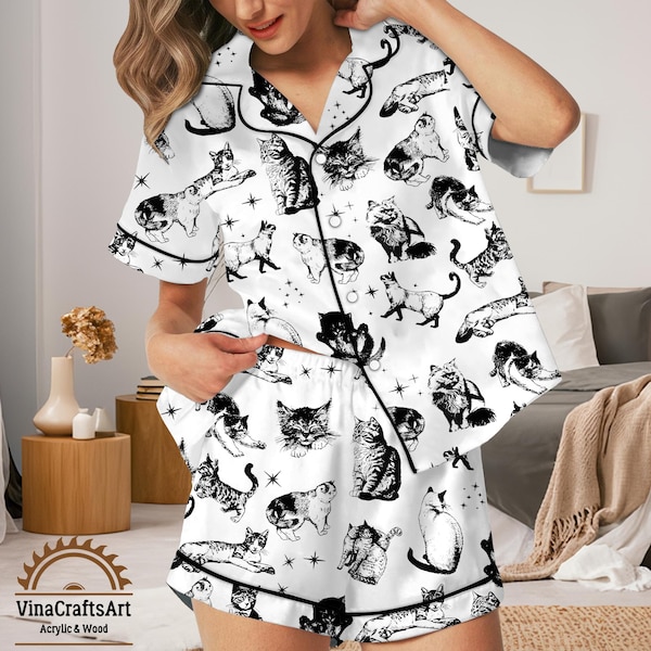 Cat Pajamas - Etsy UK