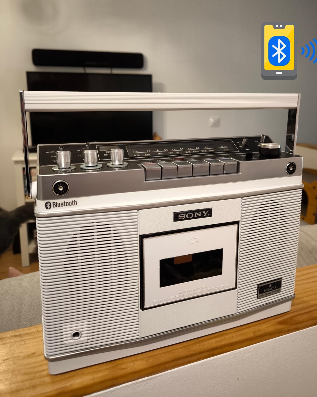 Bluetooth Boombox SONY CF-2580 - Etsy