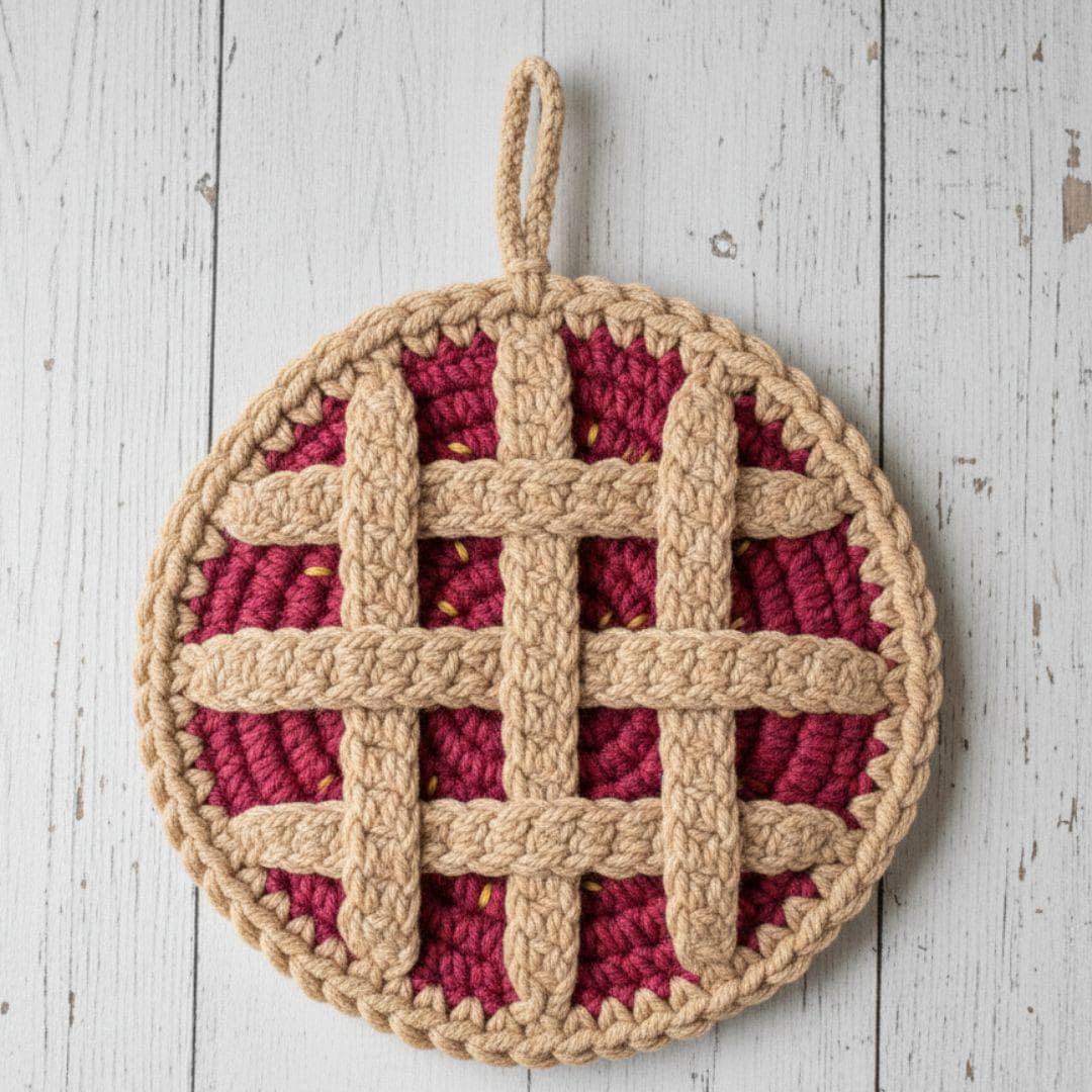 Pie Potholder Crochet Pattern Bundle — 10 Realistic Pie Designs! - Etsy