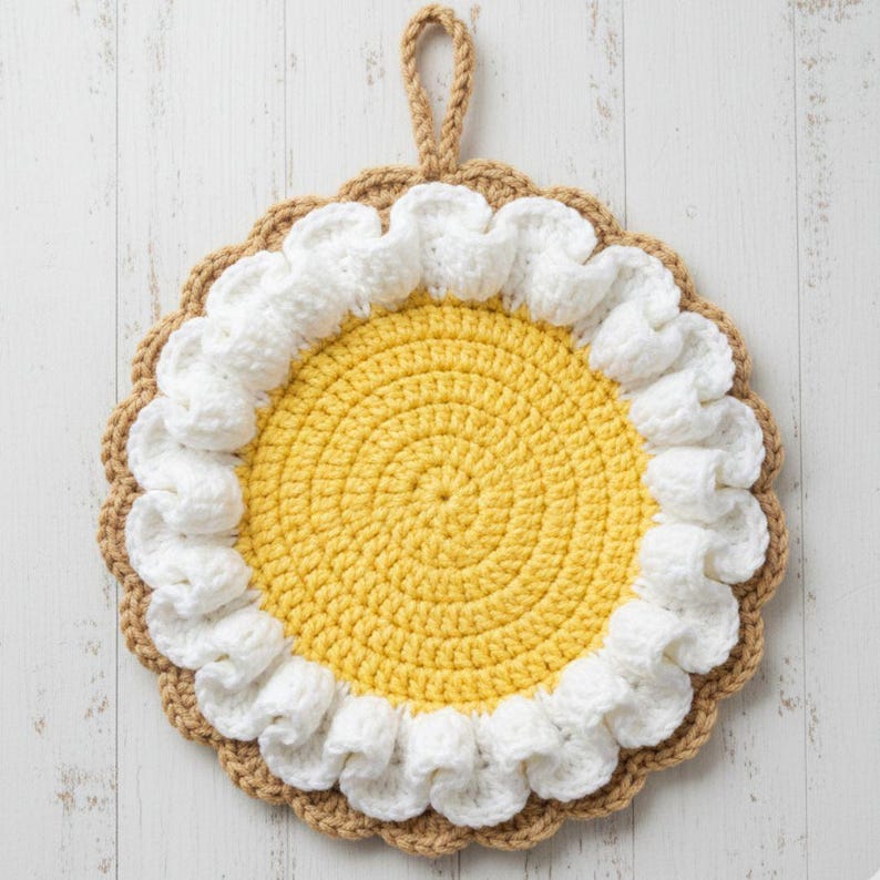 Pie Potholder Crochet Pattern Bundle — 10 Realistic Pie Designs! - Etsy