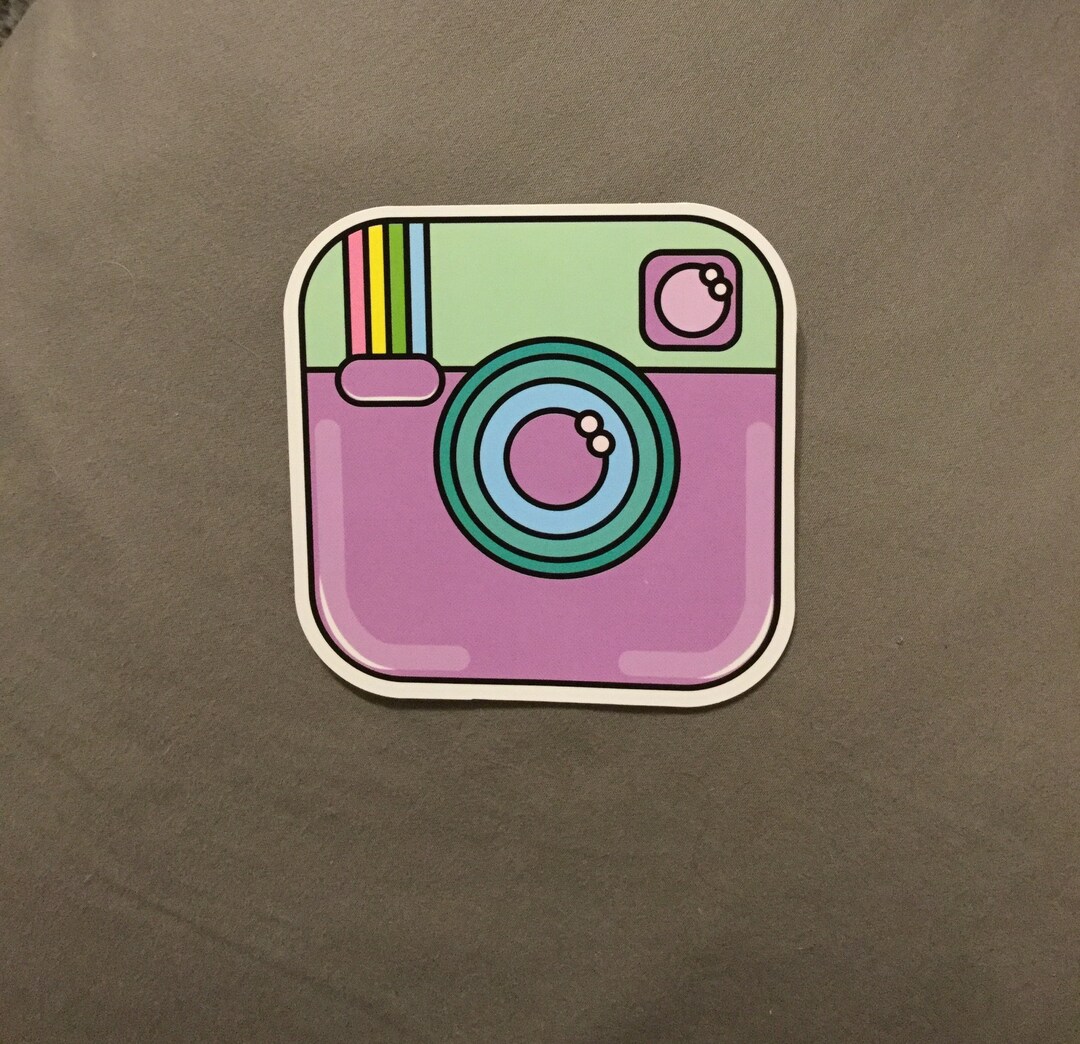 Camera Polaroid Sticker Decal - Etsy