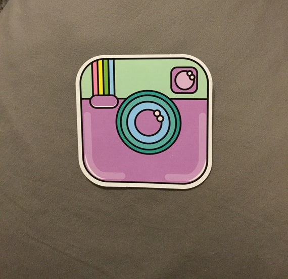 Camera Polaroid Sticker Decal - Etsy
