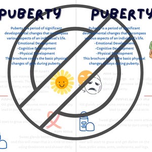 Puberty Guide for Parents | Digital Brochure for Educators - Etsy