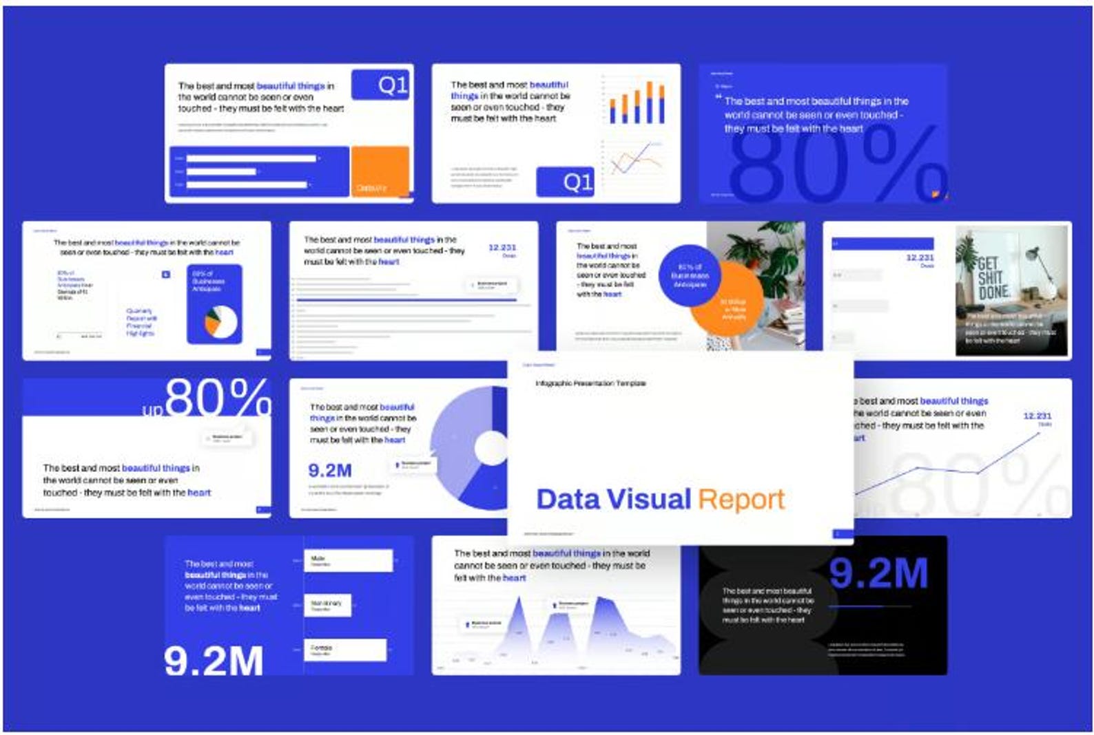 Data Visualization Slides, Data Visualization Powerpoint, Data ...