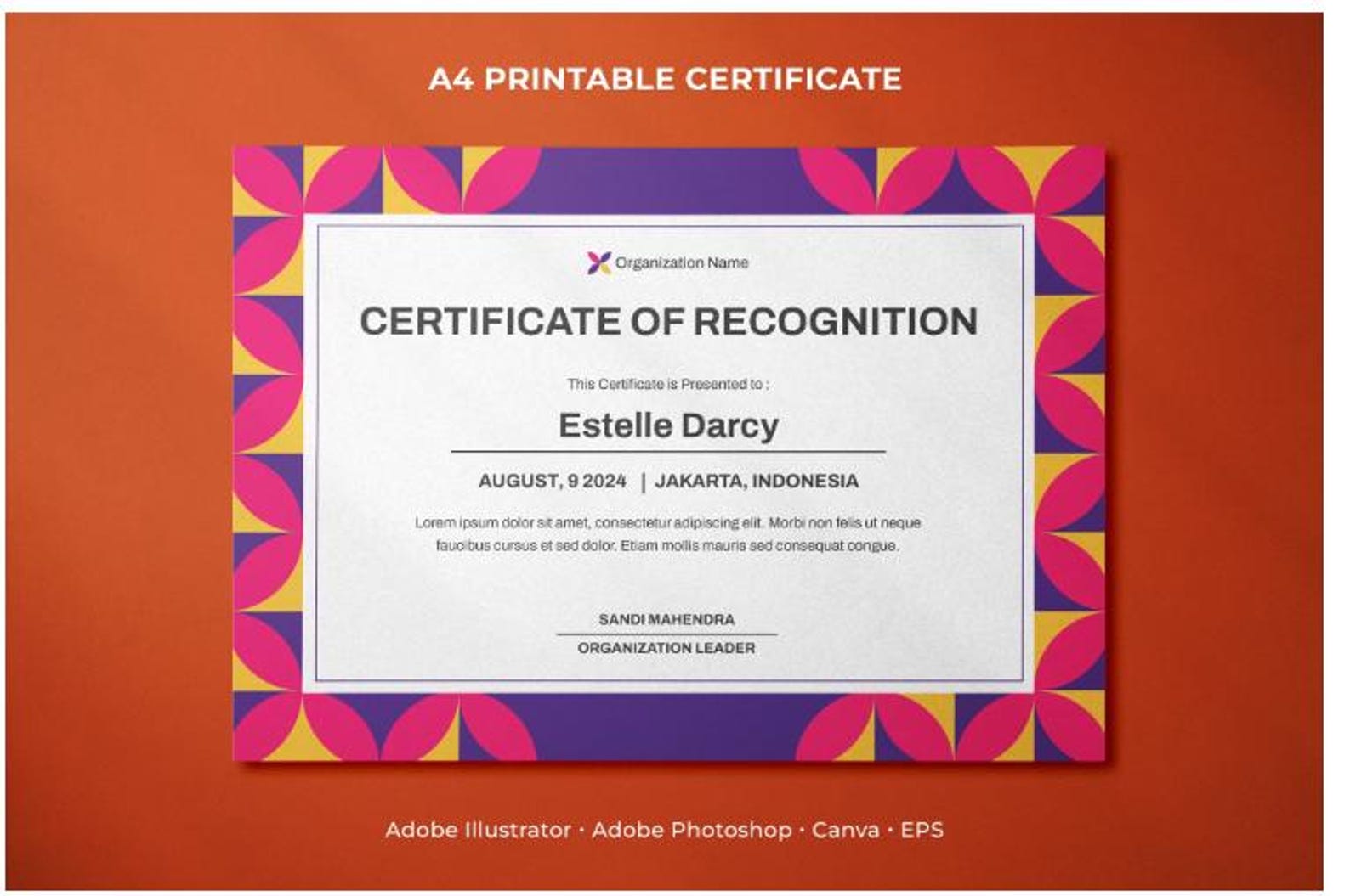 Recognition Certificate,student Award Certificate, Emplyee Recognition ...